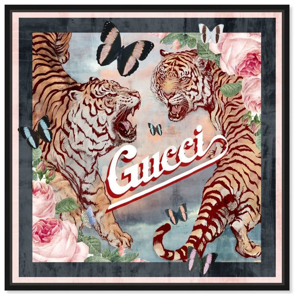 Gucci | Wall Decor | Gucci 5x7 Framed Wall Art | Poshmark